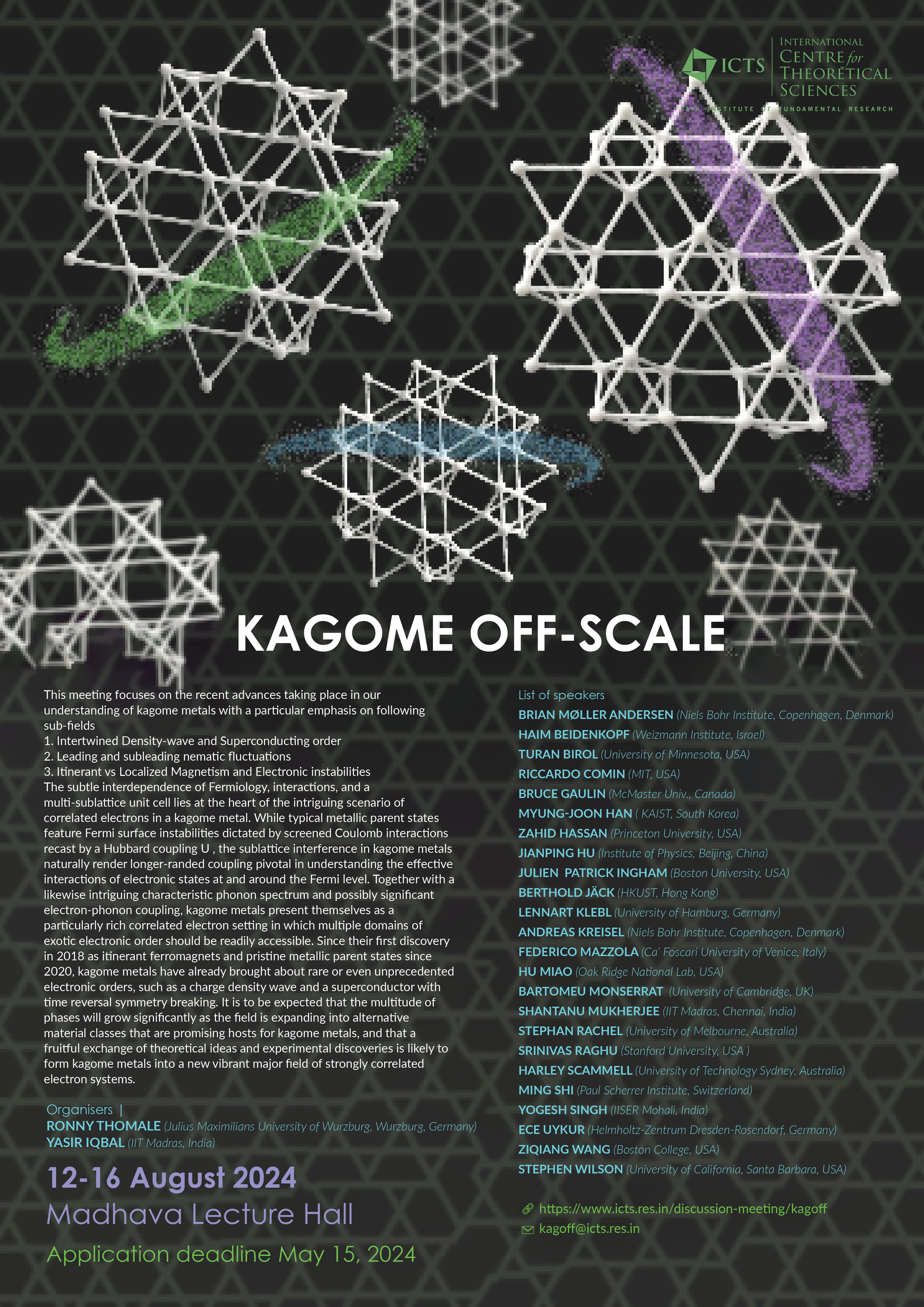 Kagome off-scale | ICTS